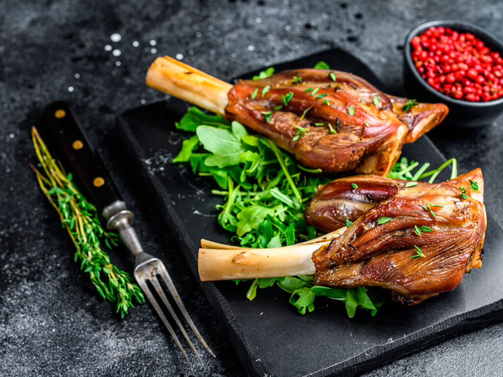 Codillo de cerdo asado a la miel - Viva Lanzarote