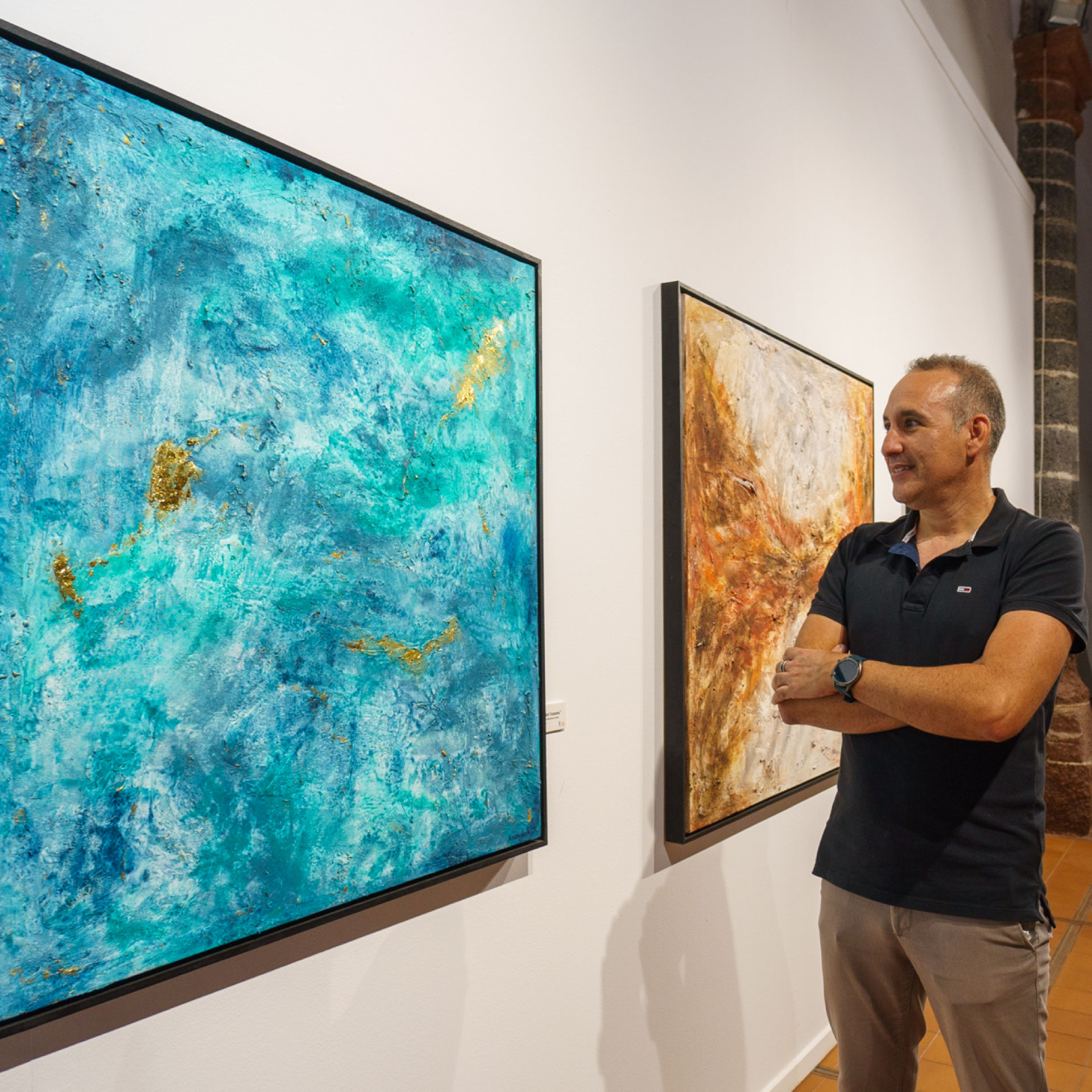 Javier Sosa, programmer & painter - Viva Lanzarote