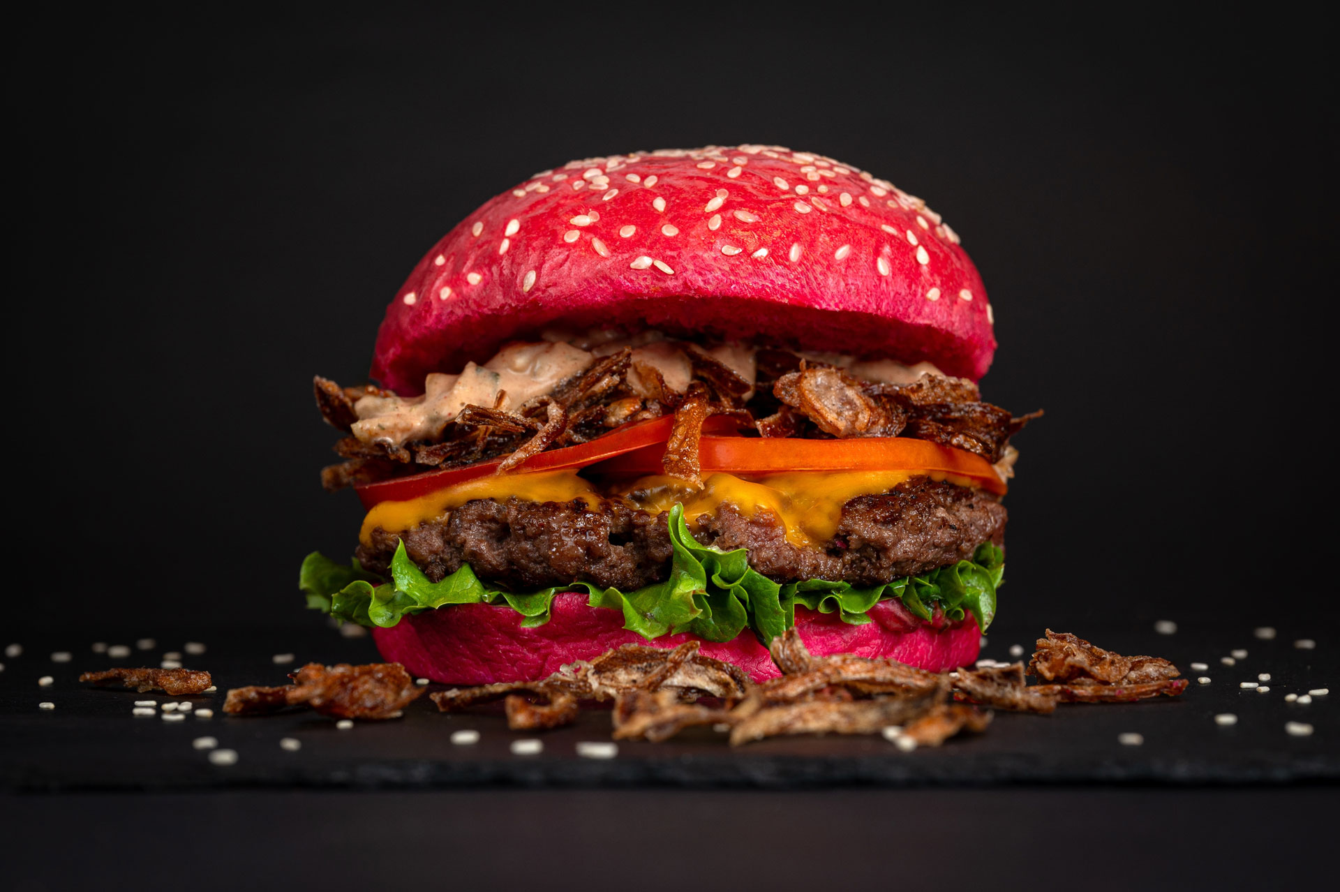 Pan ‘burger’ fucsia Pink Floyd - Viva Lanzarote